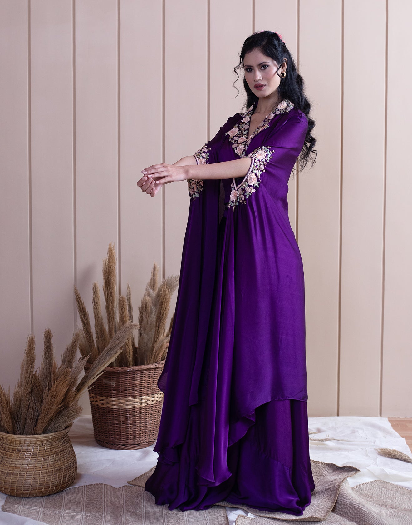 Cosmic Purple Chic Fusion Set – Roopkala Global
